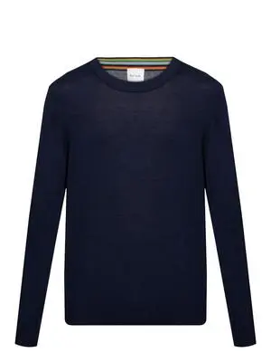 Paul Smith Wool Crewneck Sweater - Blue