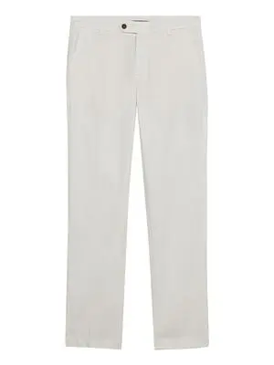 Brooks Brothers Cotton Trousers - White