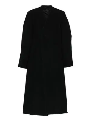 RICK OWENS Wool Double-Breasted Coat