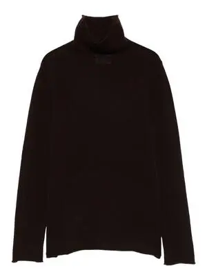 BEYOU Cashmere Turtleneck Sweater - Brown