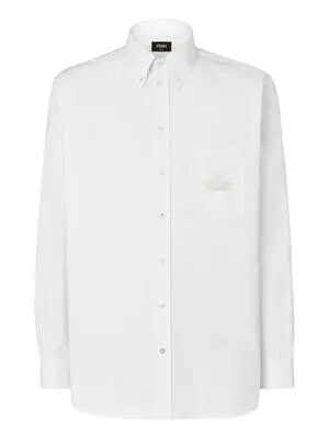 Fendi Cotton Shirt - White