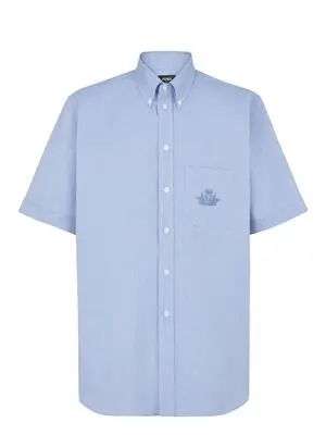Fendi Cotton Shirt - Sky Blue