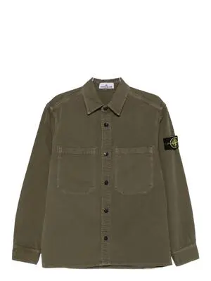 Stone Island Organic Cotton Shirt - Green