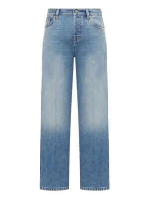 Gucci Denim Cotton Jeans - Sky Blue