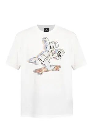 Paul Smith Skate Bunny Cotton T-shirt - White