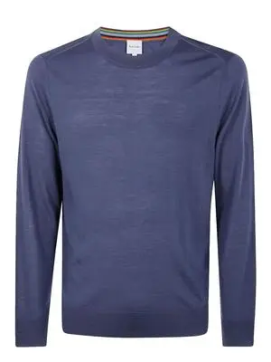 Paul Smith Wool Crewneck Sweater - Sky Blue