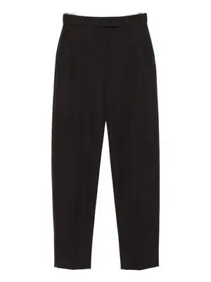 Alexander McQueen Wool Trousers - Brown