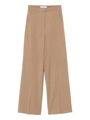 Max Mara Wool Trousers - Brown