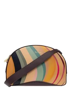 Paul Smith Swirl Leather Crossbody Bag - Multi