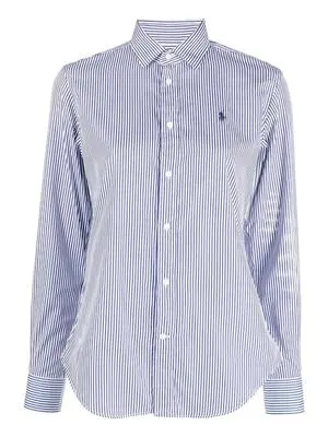 POLO RALPH LAUREN Cotton Vertical Stripe Shirt