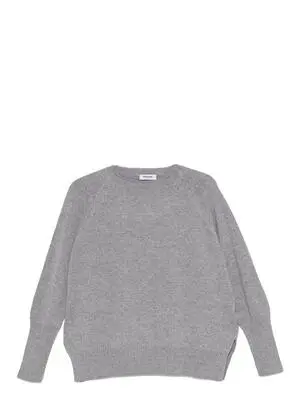 BASE Wool Crewneck Sweater - Grey