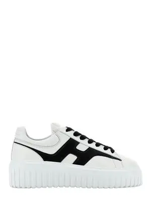 HOGAN H-Stripes Leather Sneakers