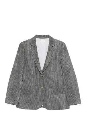 ALYSI Single-breasted Jacket - Grey
