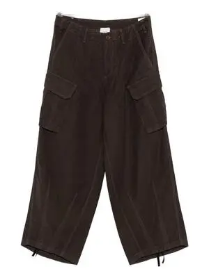ALYSI Cargo Trousers - Brown