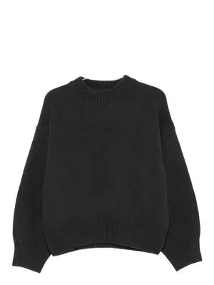 ALYSI Wool Crewneck Jumper - Grey