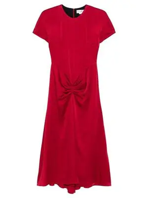 Victoria Beckham Midi Dress - Red