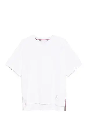 Thom Browne Oversized Cotton T-shirt - White
