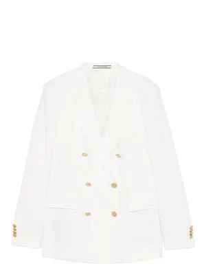 Tagliatore Double-breasted Jacket - White