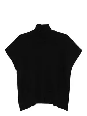 Ermanno Scervino Wool Turtle-neck Sweater - Black