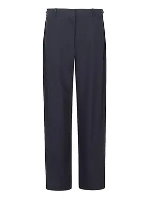 THE ROW Wool Trousers - Blue