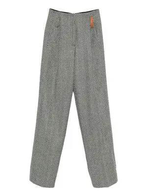 FORTE_FORTE Wool Trousers - Grey