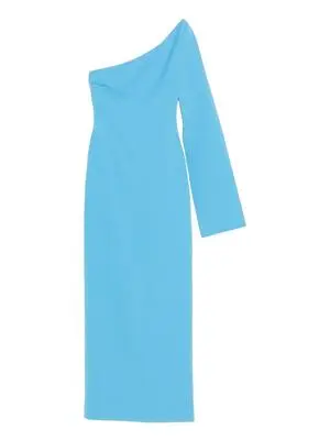 Solace London Alina Midi Dress - Sky Blue