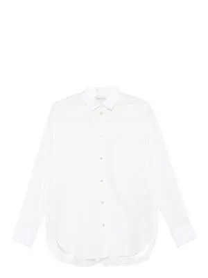 FORTE_FORTE Cotton Shirt - White