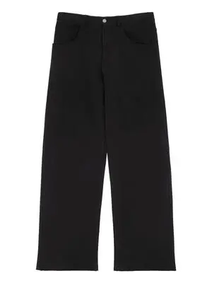 MAISON MARGIELA Cotton Trousers - Black