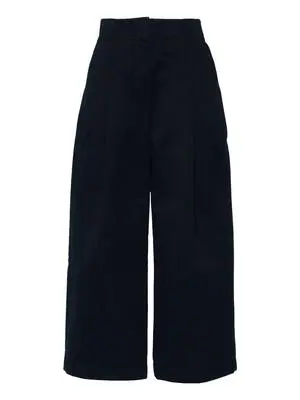 STUDIO NICHOLSON Cotton Wide-Leg Trousers
