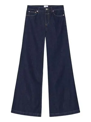 Closed Wide-leg Denim Jeans - Blue