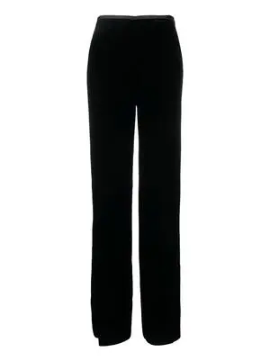 Emporio Armani Wide-leg Trousers - Black