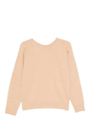 MAISON MARGIELA Wool Crewneck Sweater - Beige