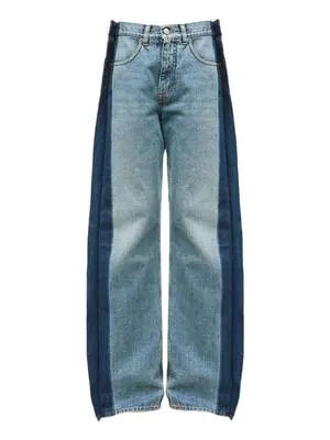 MAISON MARGIELA Tapered Denim Jeans - Sky Blue