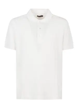 TOM FORD Piquet Polo - White