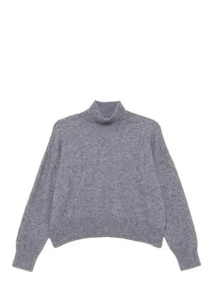 MRZ Cashmere And Silk Jumper - Grey