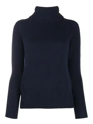 DRUMOHR High Neck Sweater - Blue