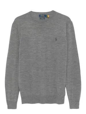 Polo Ralph Lauren Wool Crew Neck Sweater - Grey