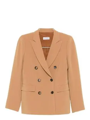 Alberto Biani Double-breasted Jacket - Beige