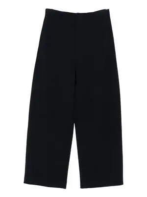 Max Mara Wool And Cotton Trousers - Blue