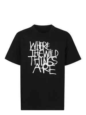 Sacai Cotton T-shirt - Black