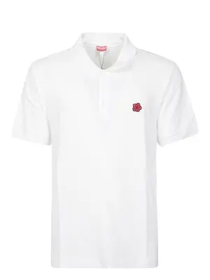 Kenzo Cotton Polo Shirt - White