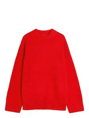 THE ELDER STATESMAN Pali Cashmere Jumper - Red