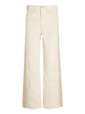 RAG & BONE Rag & Bone Logan Panelled Wide-Leg Jeans