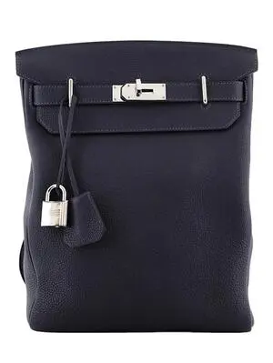 HERMES Gm Hac A Dos Backpack Togo - Blue