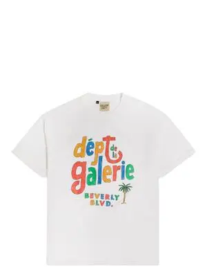 GALLERY DEPT. De La Galerie Cafe T-shirt - White