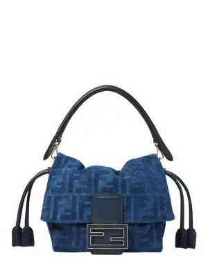 Fendi Mamma Baguette Bag - Blue