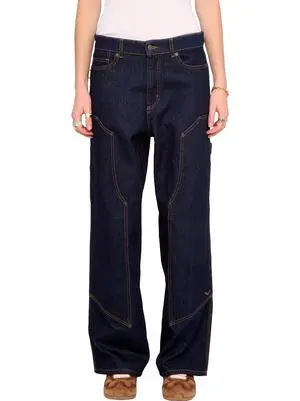 Zadig&Voltaire Perya Straight Leg Cargo Jeans - Brut