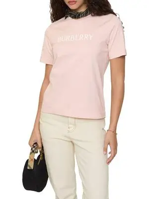 Burberry Logo Graphic T-shirt - Bouquet