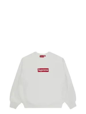 Supreme Box Logo Crewneck - White