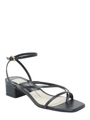 Dolce Vita Karlos Ankle Strap Sandal - Black Leather